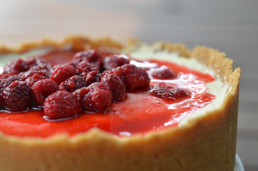 Cheesecake receitas deliciosas e fáceis -Frutos vermelhos e limão